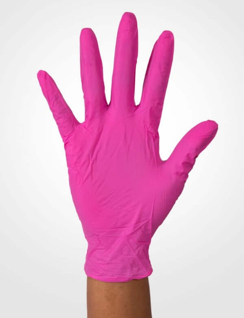 Aurelia-Blush Nitrile Gloves Box of 200 units – Novita Beauté